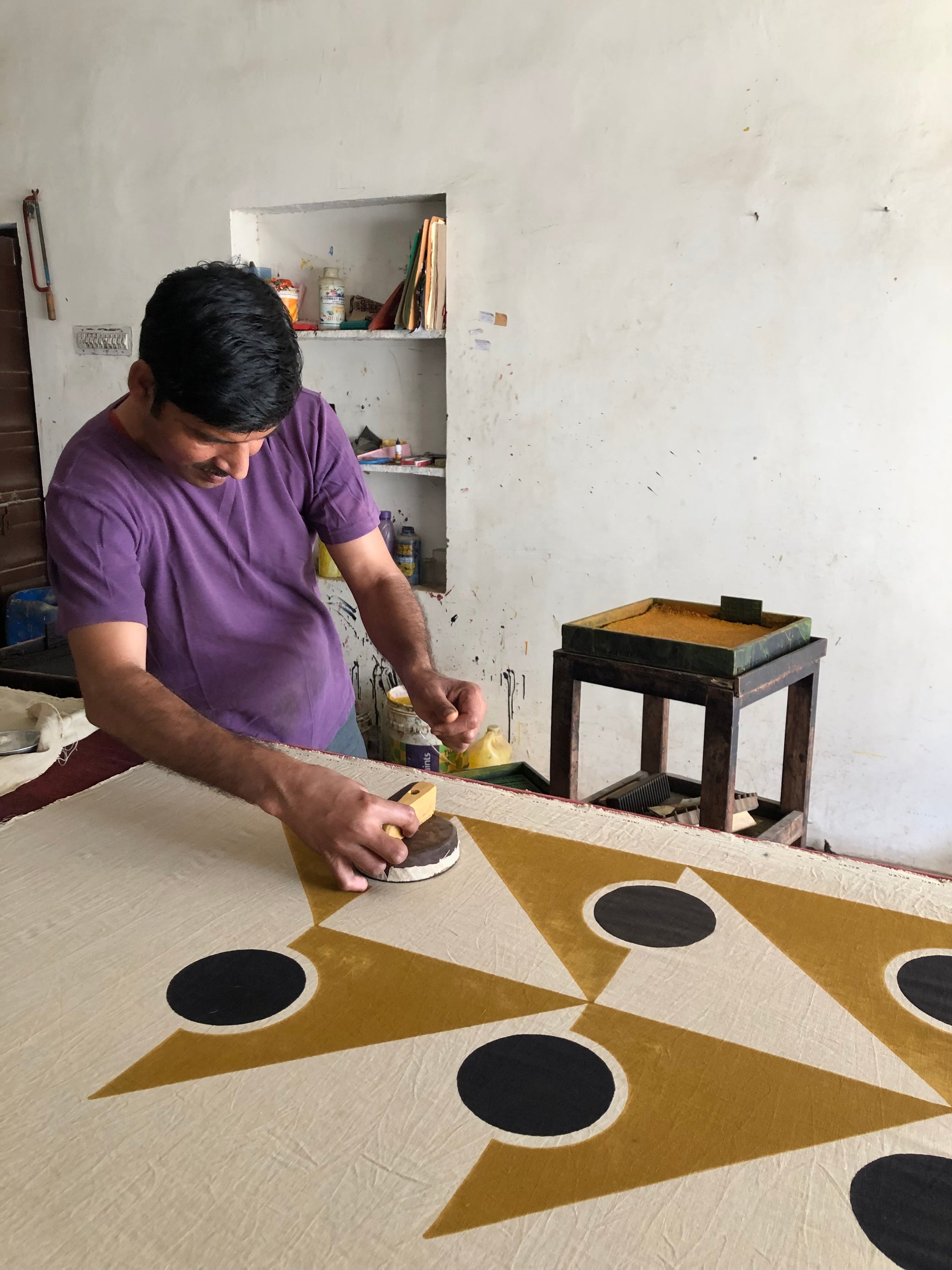 Hand block printed textiles for you and your home – Mara Vera